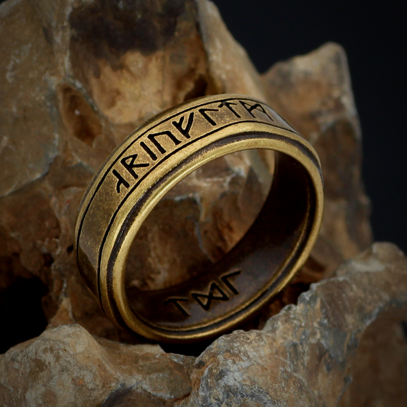 VIKING RING - FUTHARK RUNES – Vikings and Valhalla