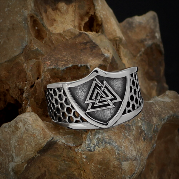 VIKING RING - VALKNUT CREST – Vikings and Valhalla