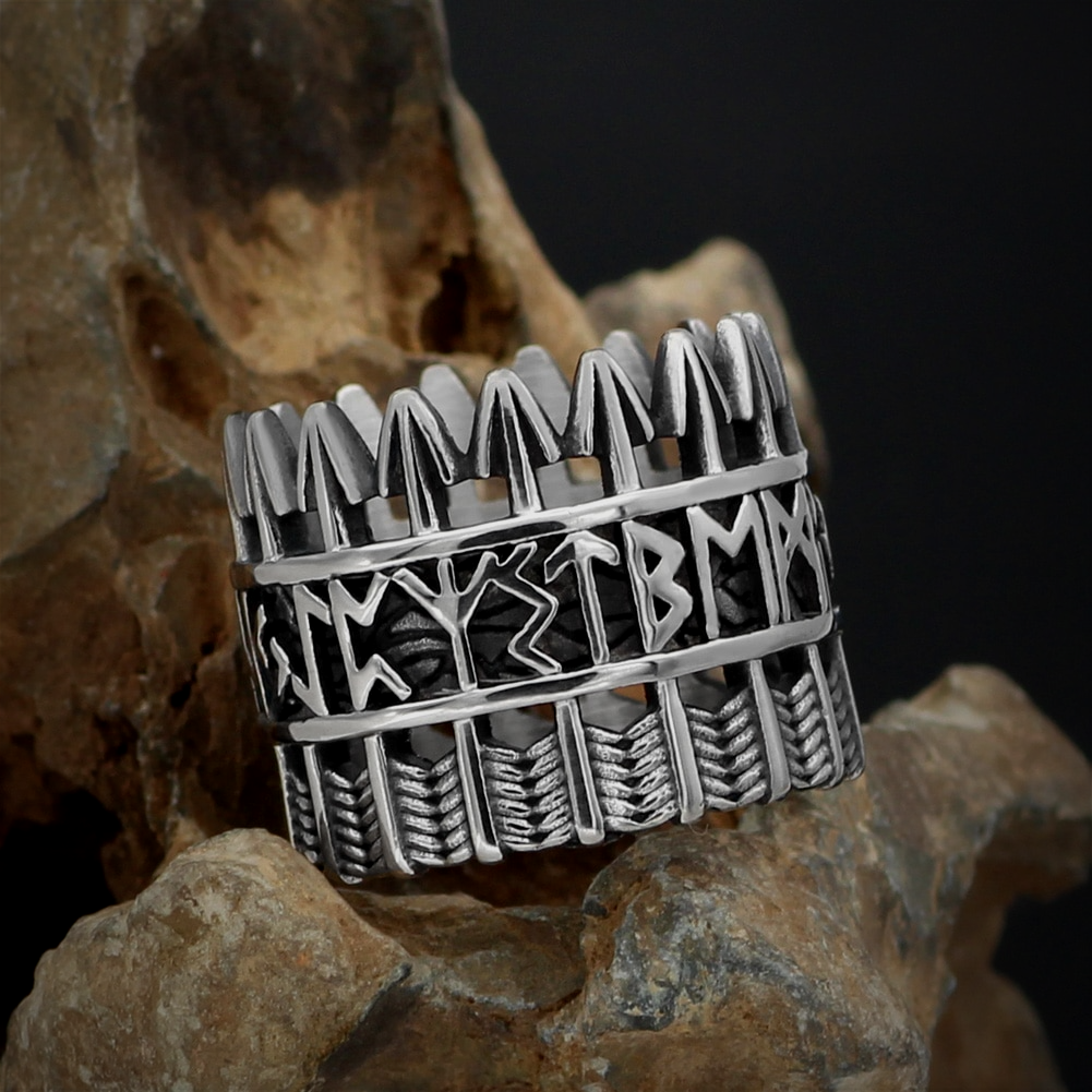 VIKING RING - RUNIC ARROWS – Vikings and Valhalla